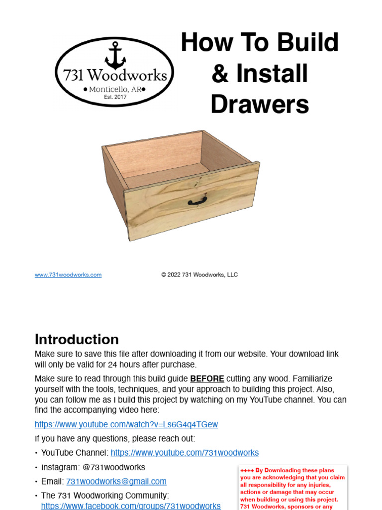 How+to+Build+Drawers | PDF