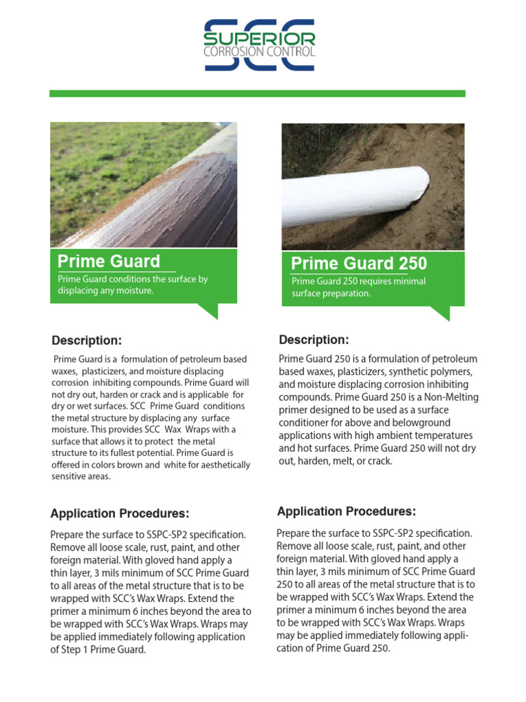 SCC Primeguard-1 | PDF