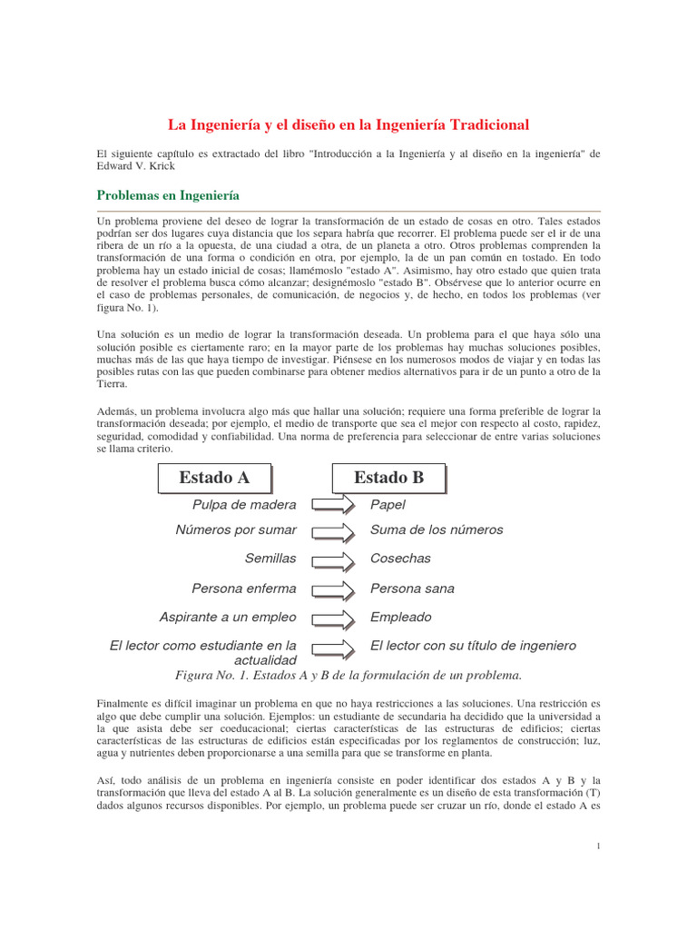 La Ingenieria y El Diseno en La Ingenier | PDF