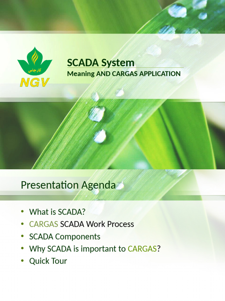 Cargas SCADA Presentation | PDF