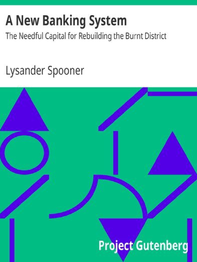 A New Banking System | PDF