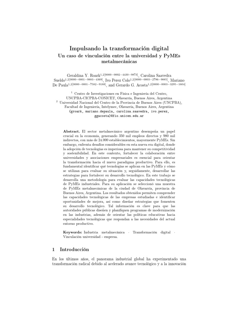 Impulsando La Transformación Digital. | PDF