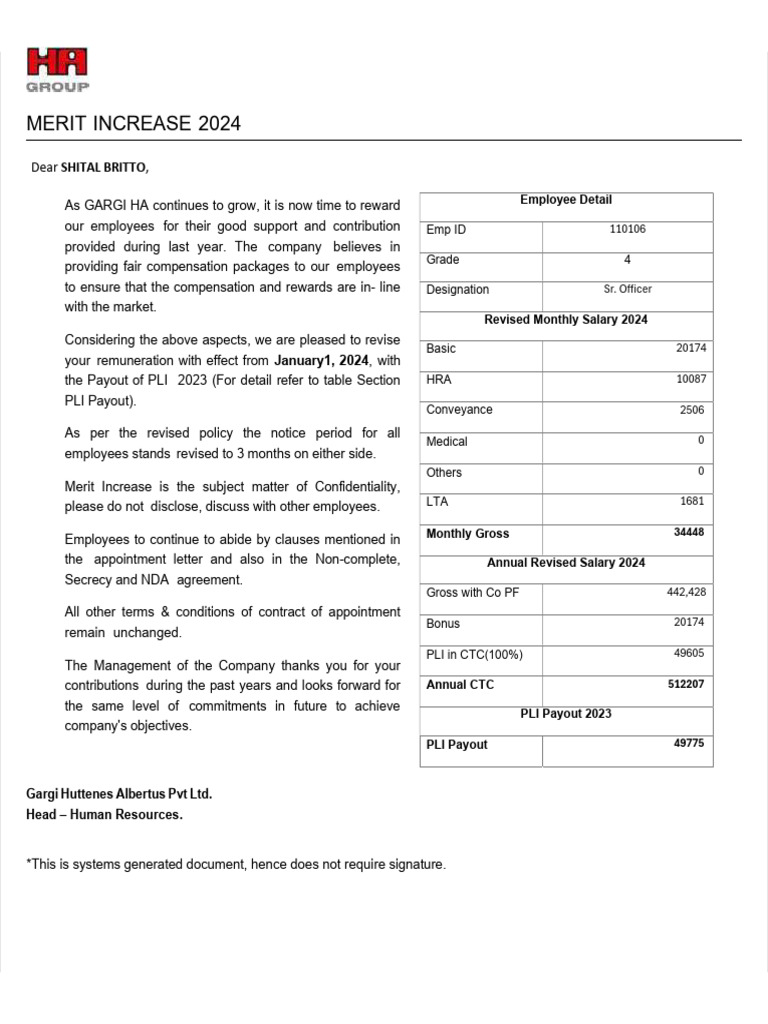 Merit Letter - SB | PDF