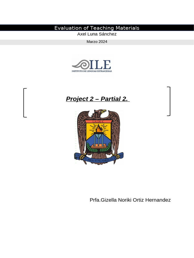 Proyecto2 evaluation | PDF