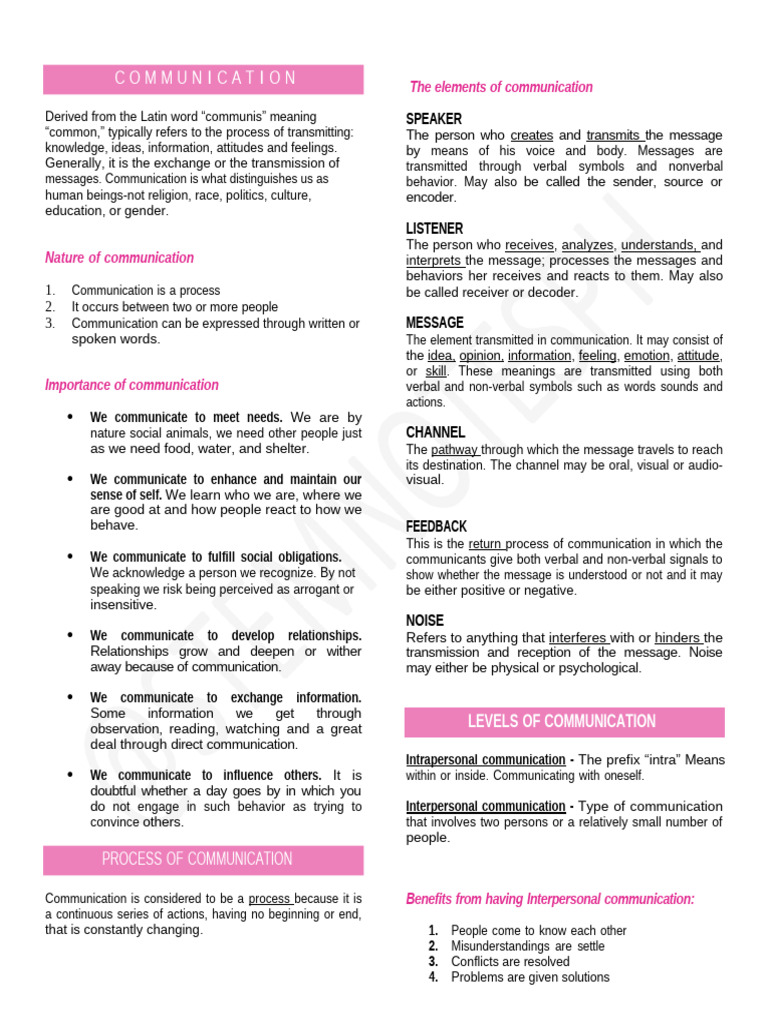 Oral Communication | PDF