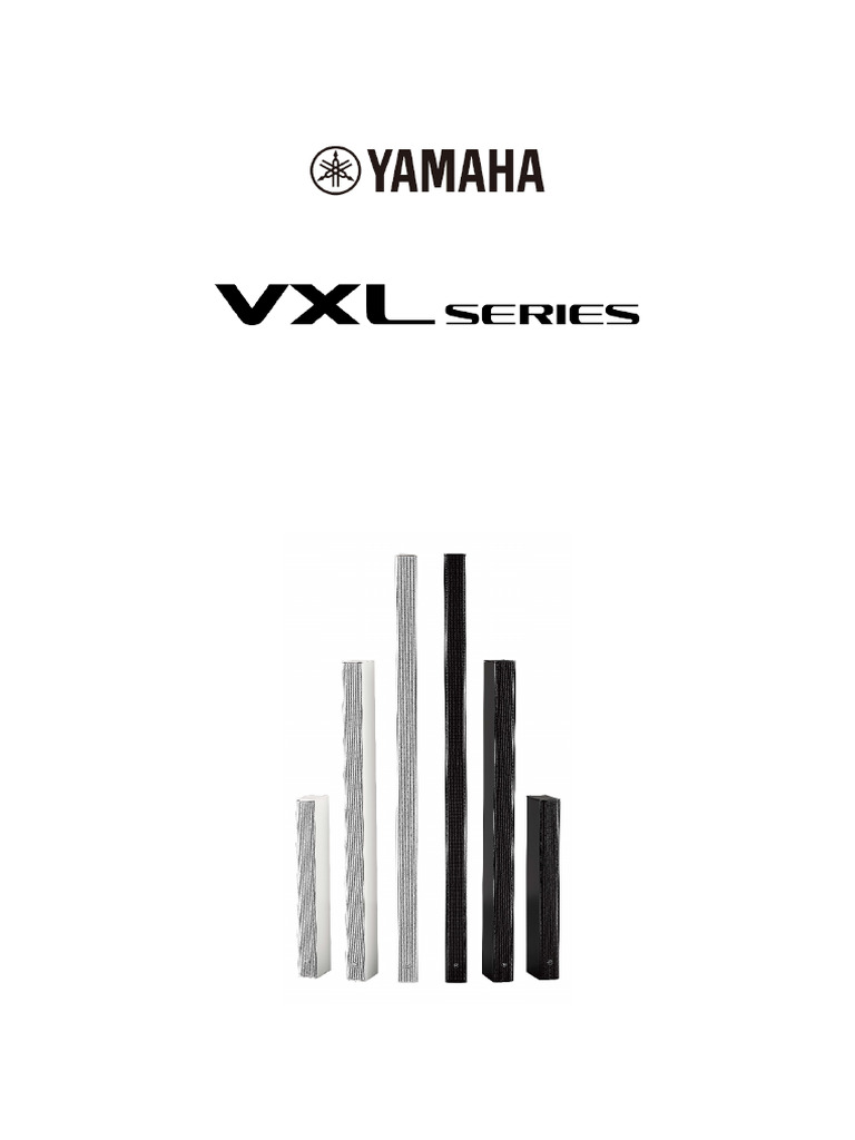 VXL Series Line Array Speakers e | PDF
