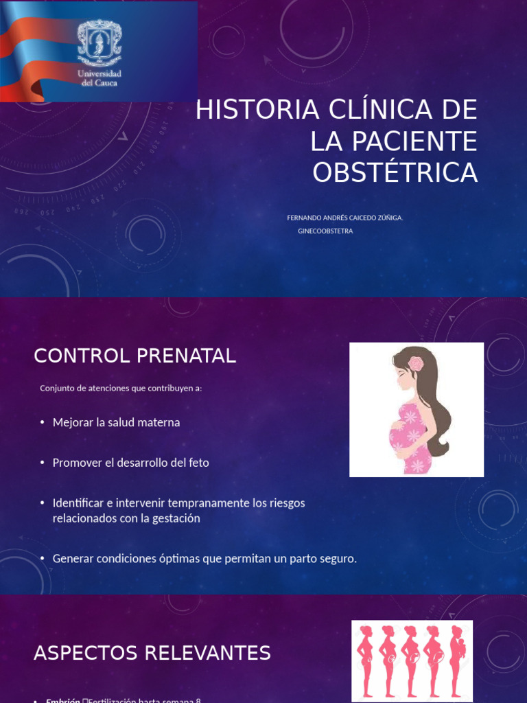 Historia Clínica de La Paciente Obstetrica | PDF