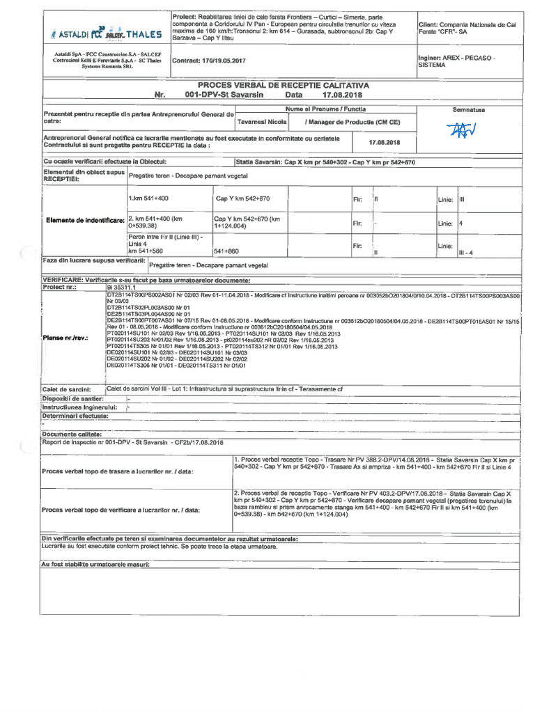 PVRC 001-DPV-St - Savarsin-17.08.2018 | PDF