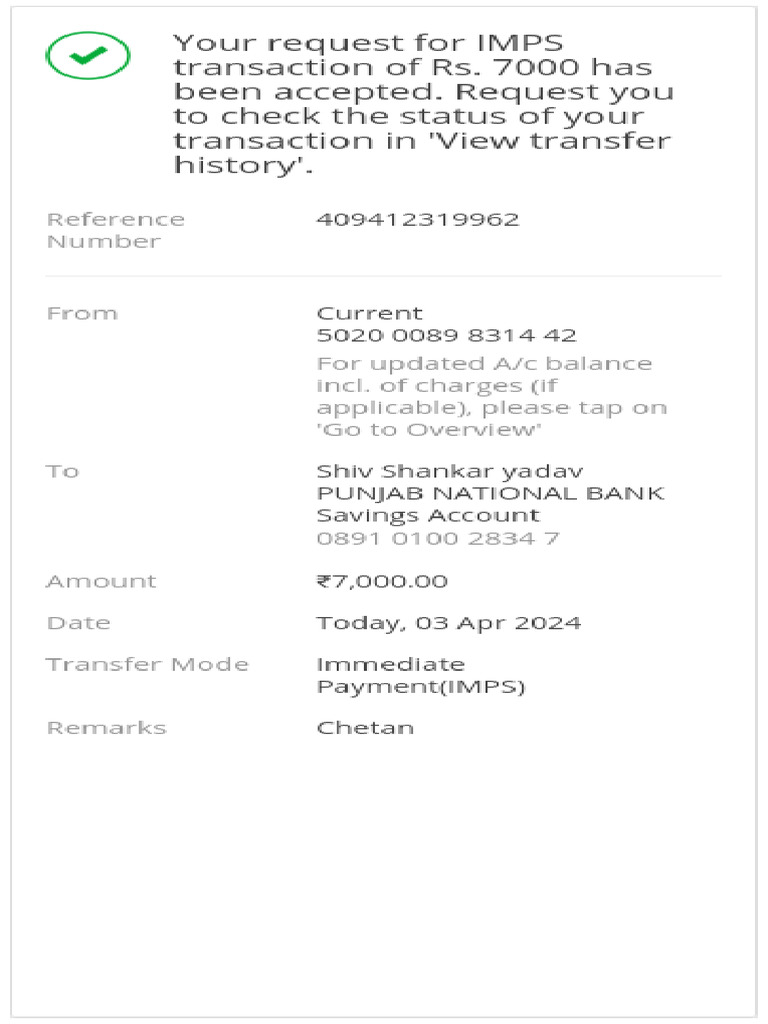 Money-Transfer 03042024 | PDF