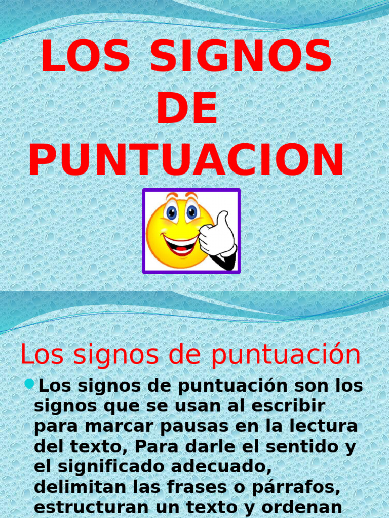 los-isgnos-de-puntuacion-presentacion-en-power-point | PDF