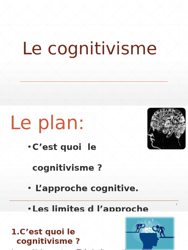 Cognitivisme | PDF