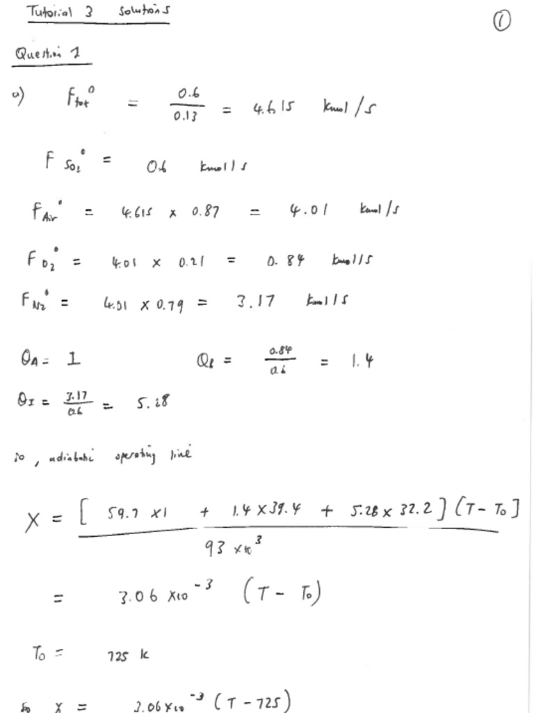 Tutorial 3 Lokhat Solution | PDF