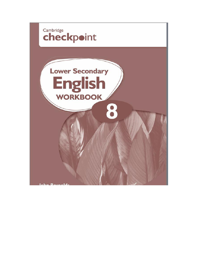 English Workbook 8 | PDF