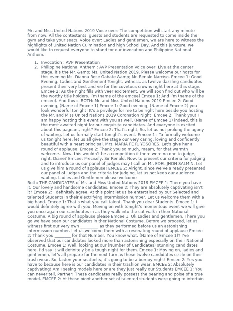 Script | PDF