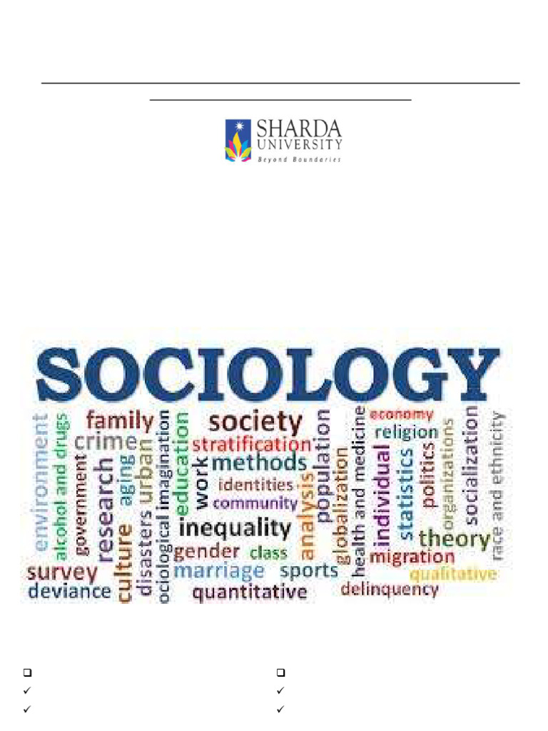 Unit 1 Introduction, Socialization, Social Groups | PDF