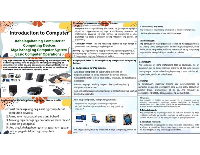 Introduction To Computer | PDF