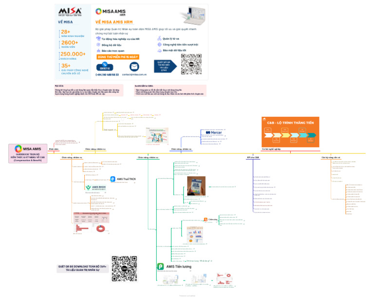 HR MAPS TRỌN BỘ KIẾN THỨC & KỸ NĂNG VỀ C&B (Bản full) | PDF