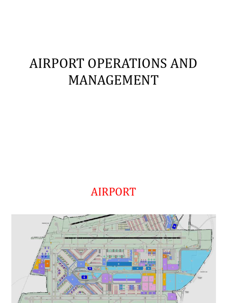 Airport Operations and Management Overview | PDF | Aerodrome | Airport