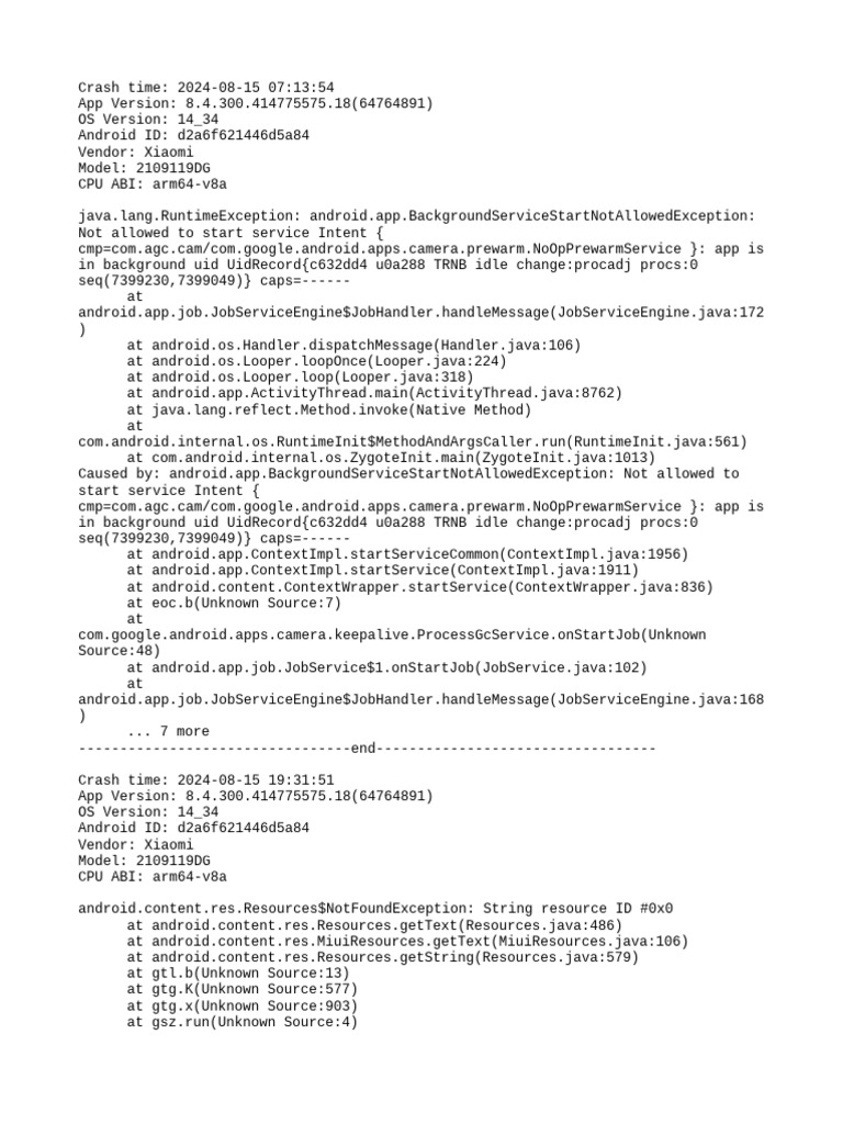 Crash 20240815 | PDF