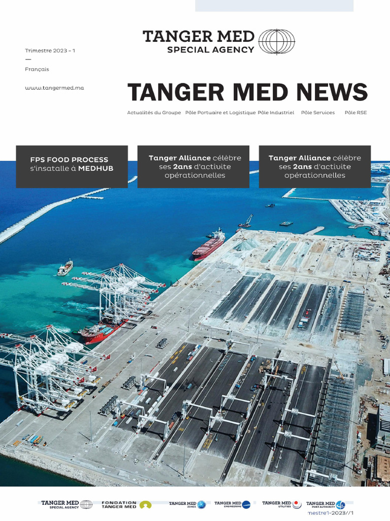 Tanger Med News 2023 | PDF