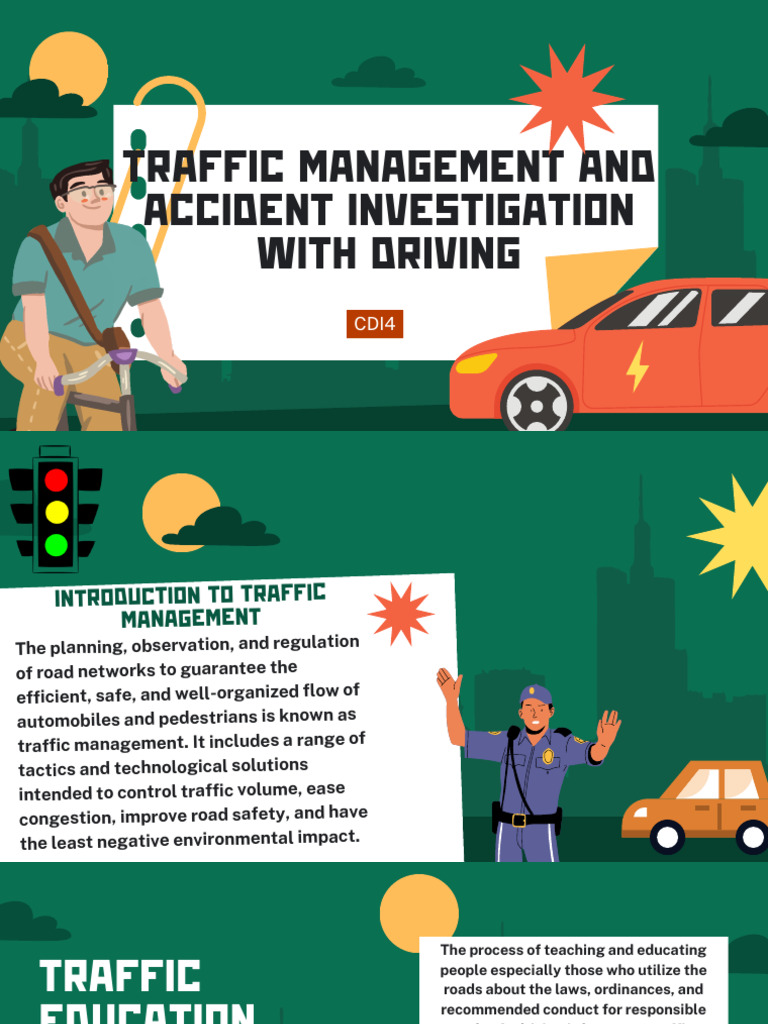 Green Illustrative Green Transportation Presentation | PDF