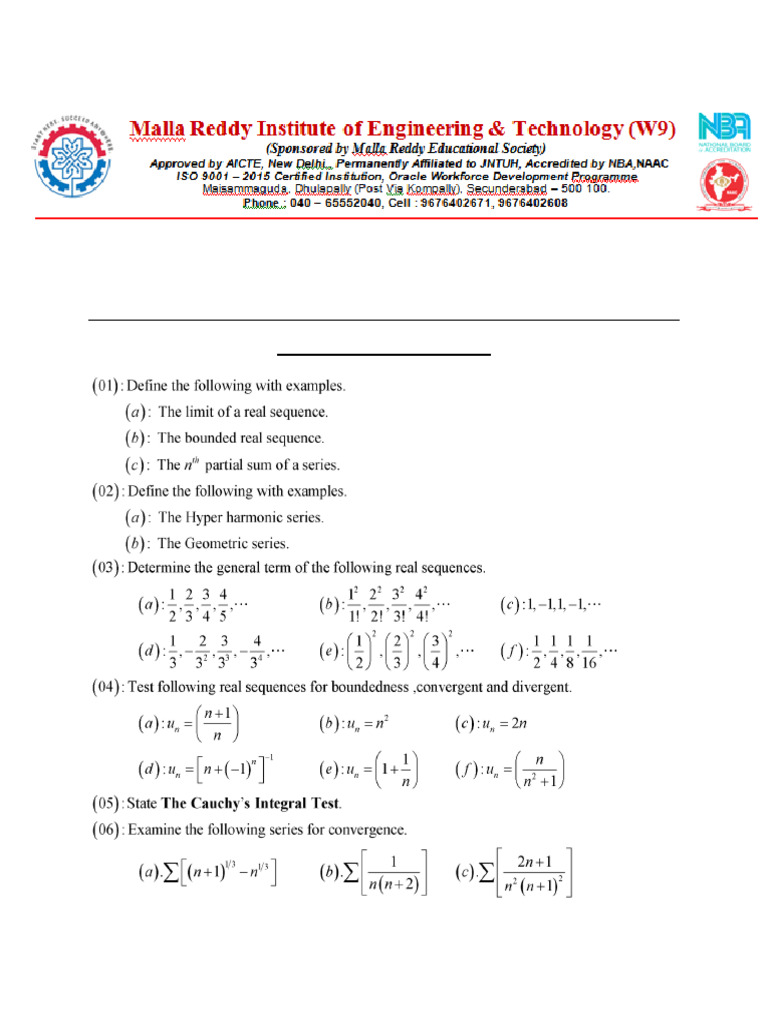 Unit-3 Maths | PDF