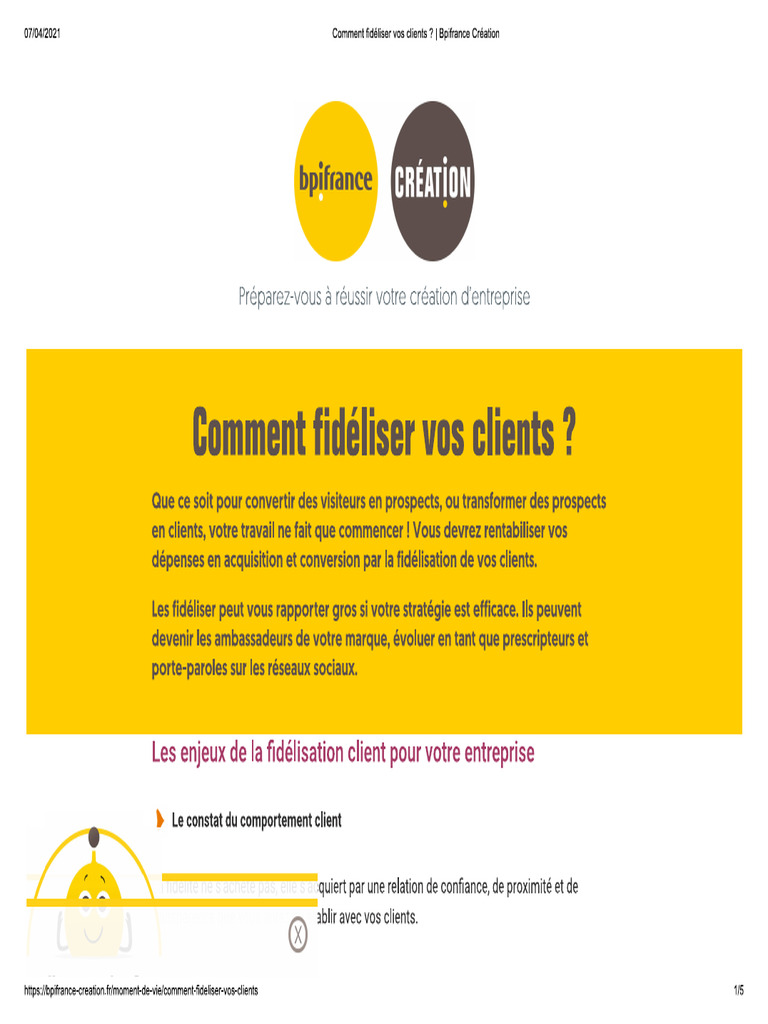 Comment Fidéliser Vos Clients | PDF