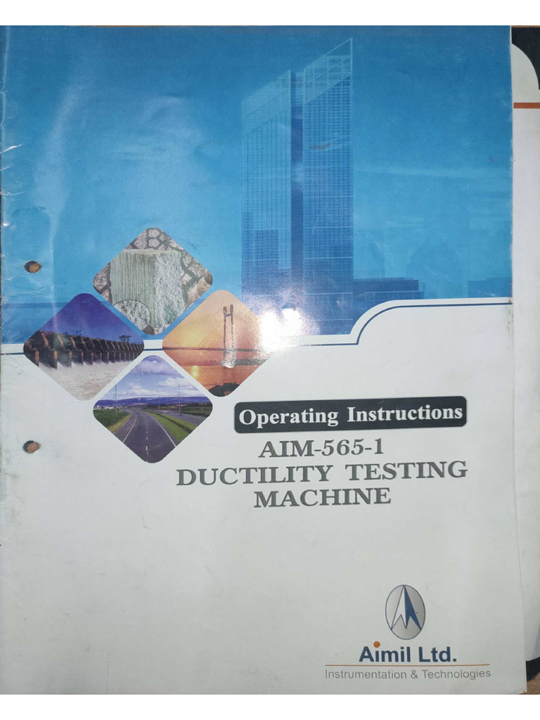 Ductility Testing Machine | PDF