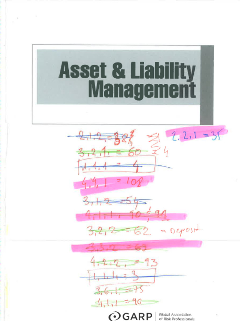 Asset&liability Management | PDF