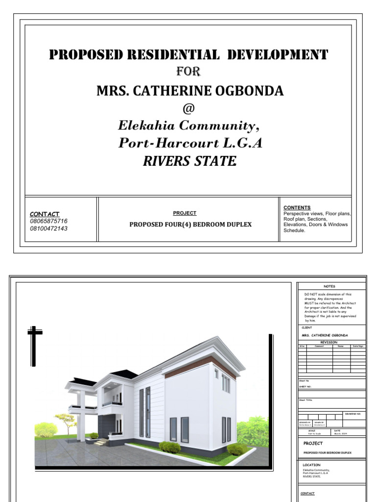 4bedroom Duplex | PDF