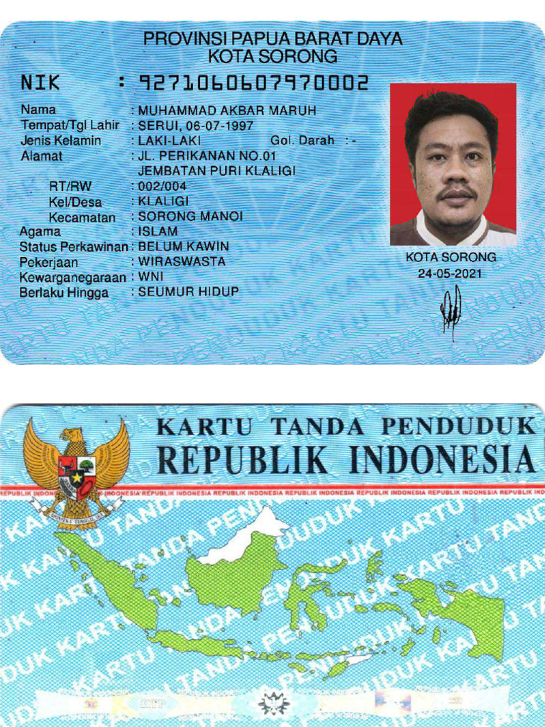 KTP Akbar Maruh | PDF