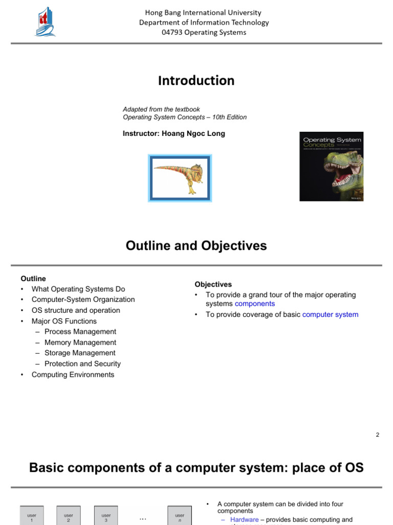 Lecture 01 - Introduction | PDF Lecture 01 - Introduction | PDF