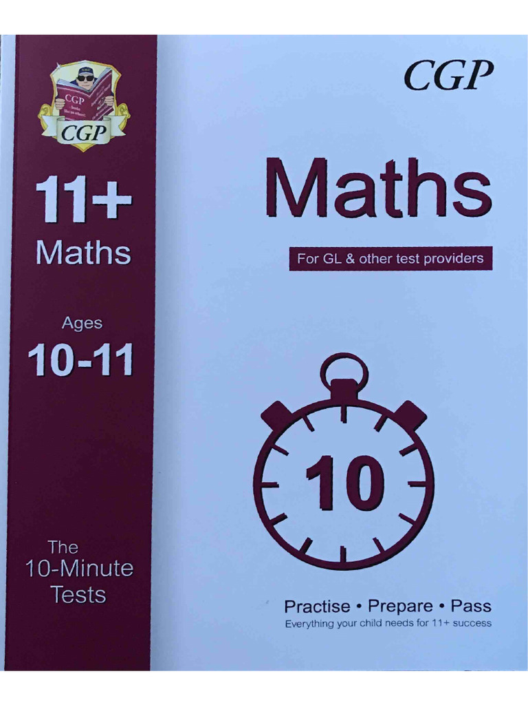 10 Minute Tests Maths | PDF