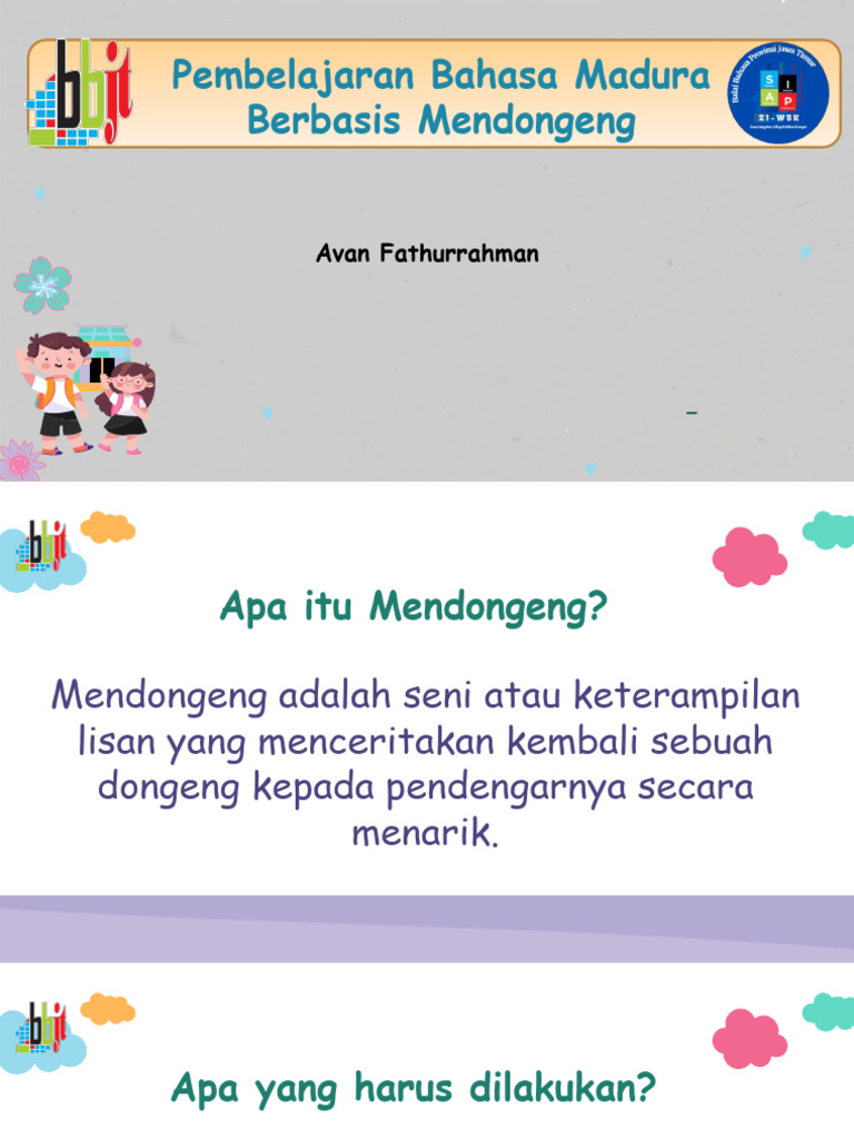 Mendongeng | PDF