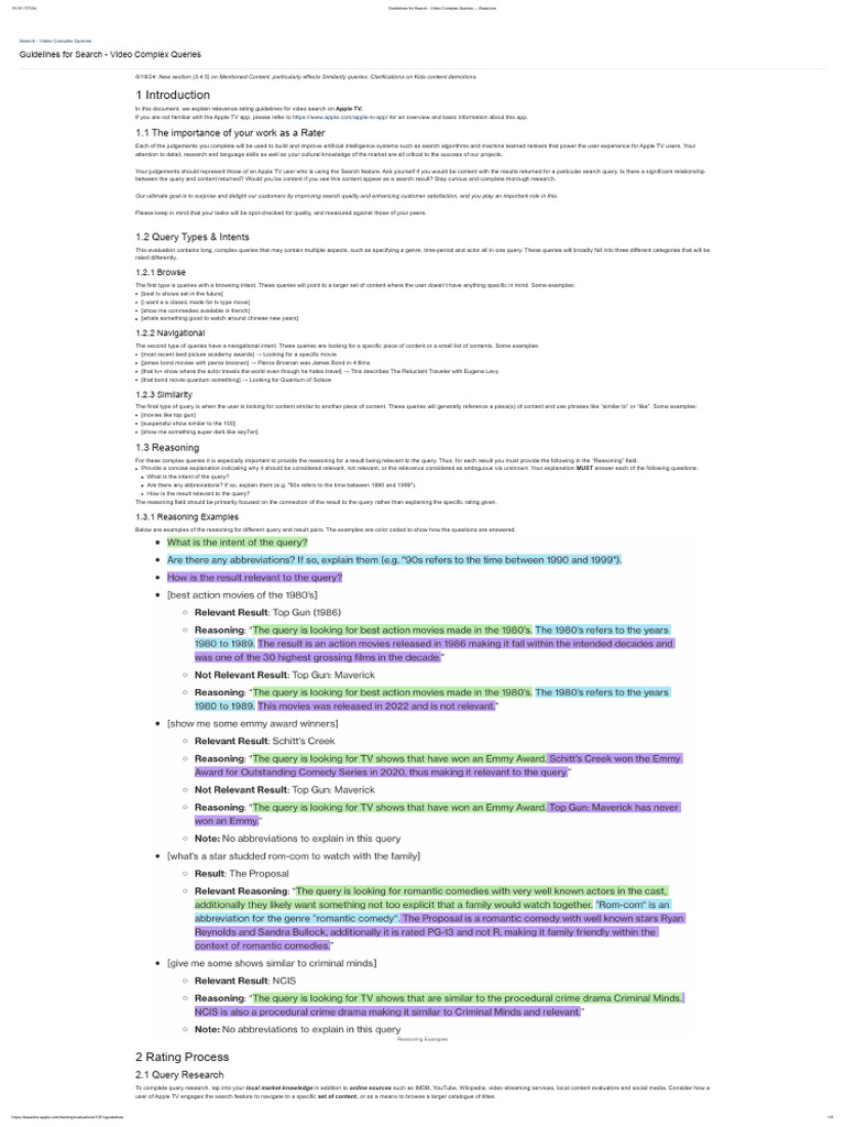 Search - 2 Video Complex Queries - BaseLine | PDF | Information Retrieval | You Tube