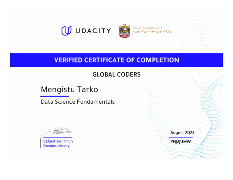 Certificate-Data Science | PDF