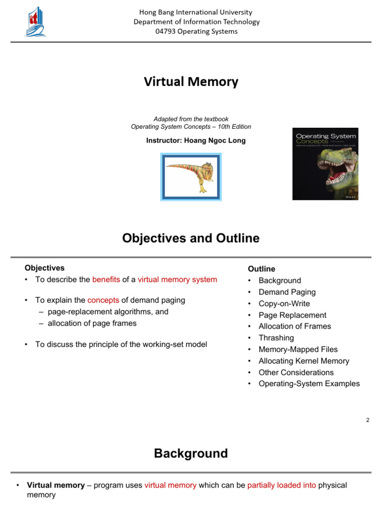 Lecture 08 - Virtual Memory | PDF