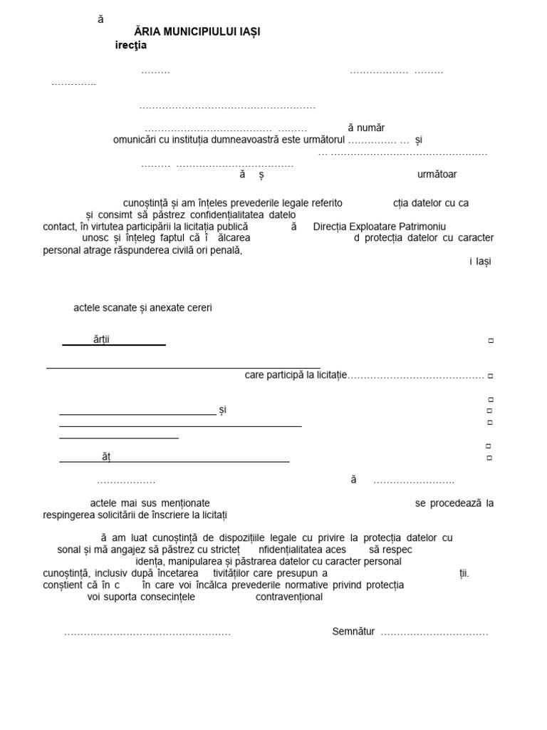1648626734-Cerere participare licitatie PF 2022 | PDF