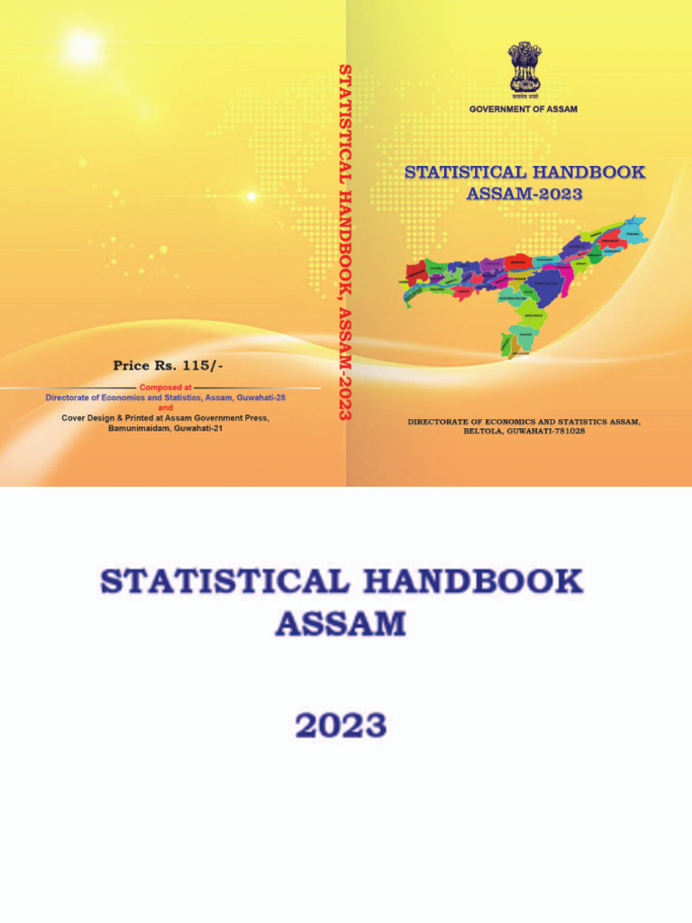 Statistical Handbook Assam 2023 | PDF