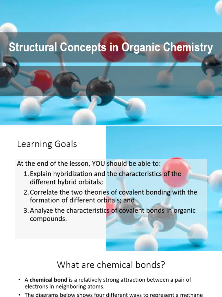 Lesson 3 - Structural Concepts in Organic Chemistry | PDF