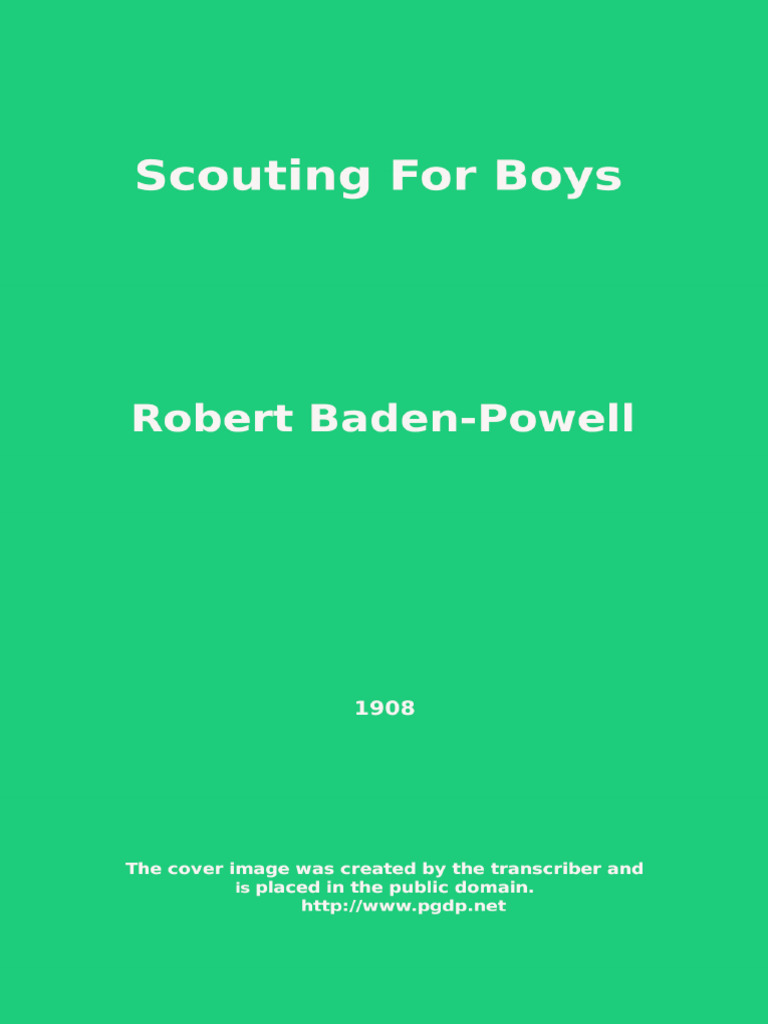 Scouting For Boys 2 | PDF