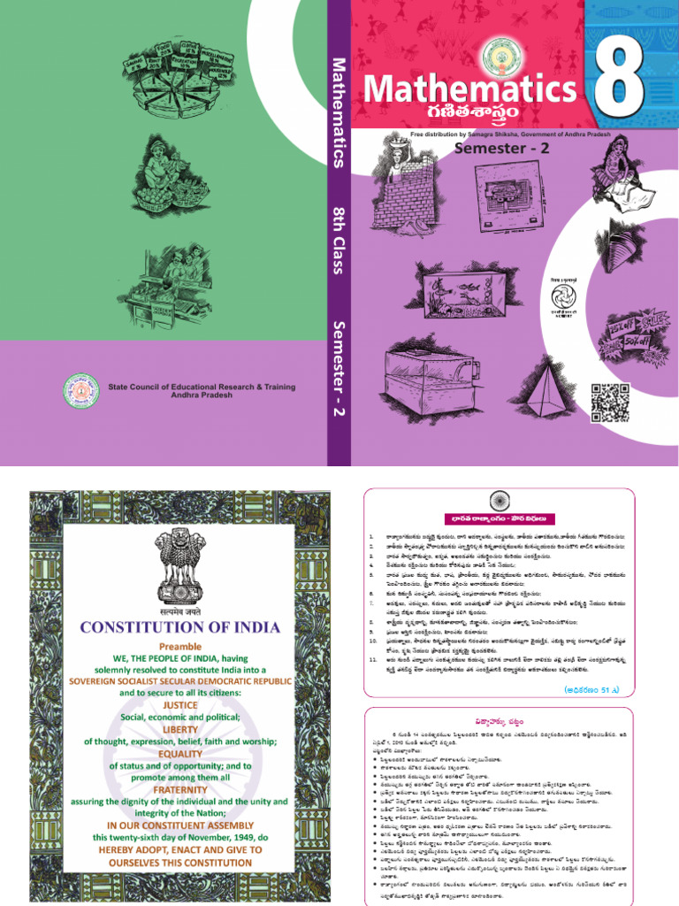 8 Maths SEM-2 Textbook | PDF