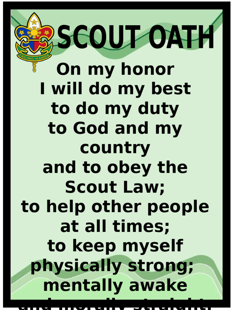 Scout Oath and Law | PDF