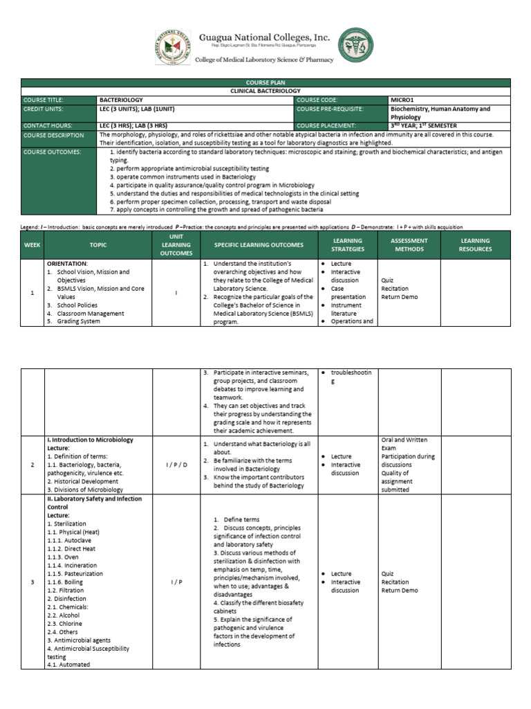 Micro1 - Clinical Bacteriology | PDF