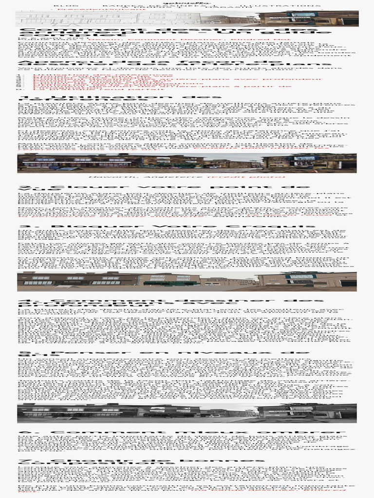 How To Draw Backgrounds - A Comprehensive Guide | PDF