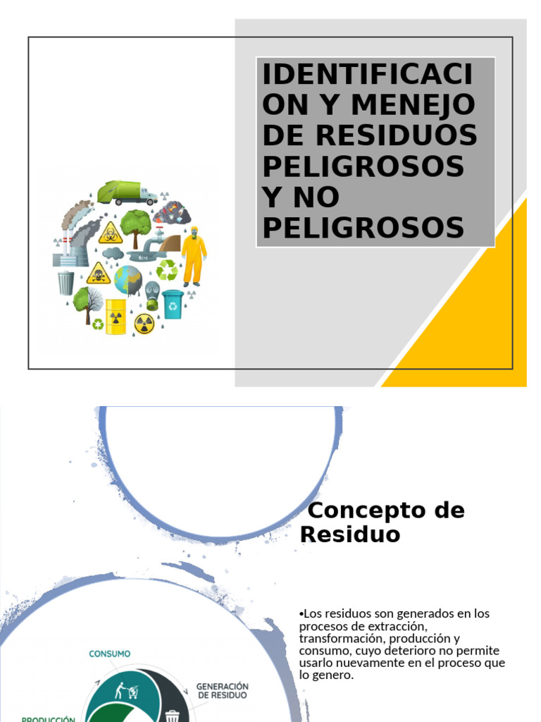 Identificacion y Manejo de RSU Y RP 2023 | PDF