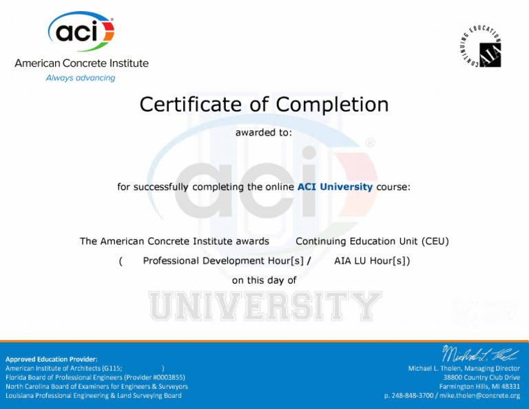 Completion Certificate | PDF