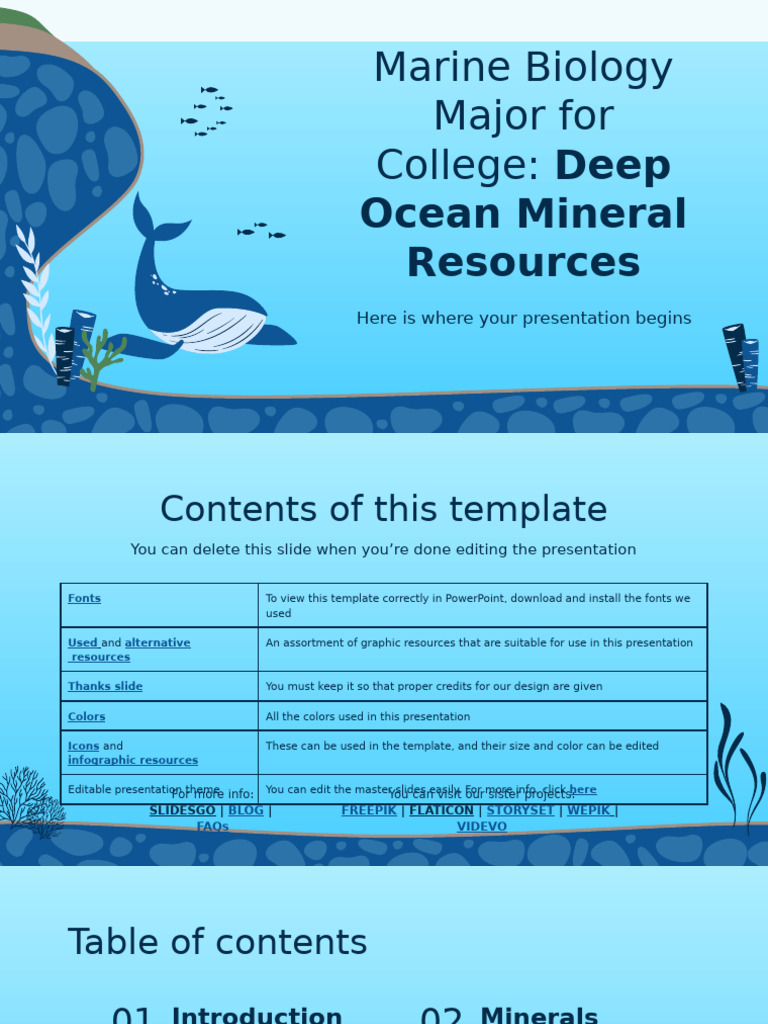Marine Biology Major For College - Deep Ocean Mineral Resources by ...