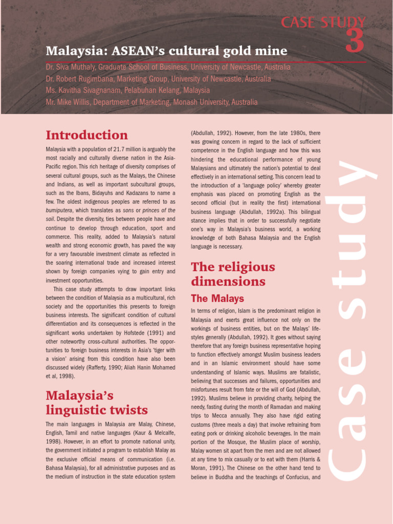 Malaysia ASEAN | PDF