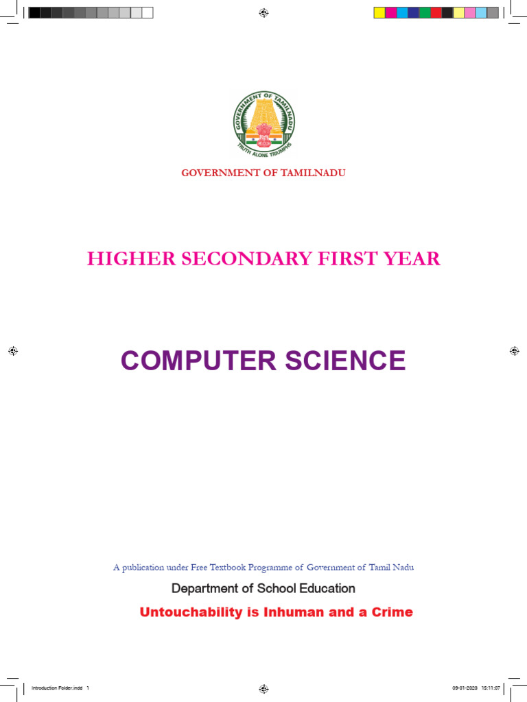 11th Computer Science EM Text (1) | PDF
